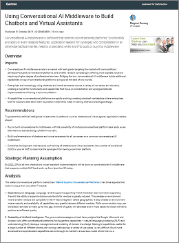 Using Conversational AI Middleware to Build Chatbots and Virtual ...