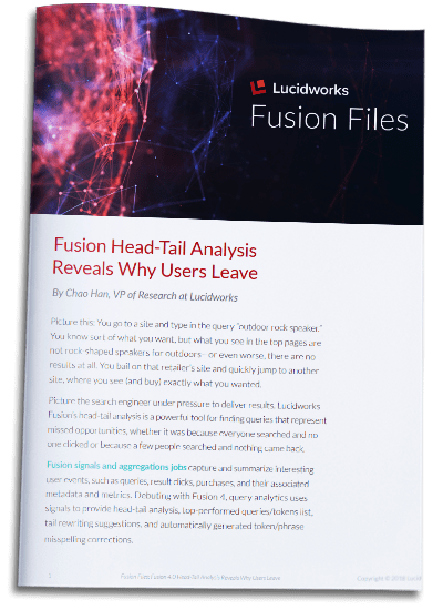 Head-Tail Analysis for Better User Engagement - Lucidworks