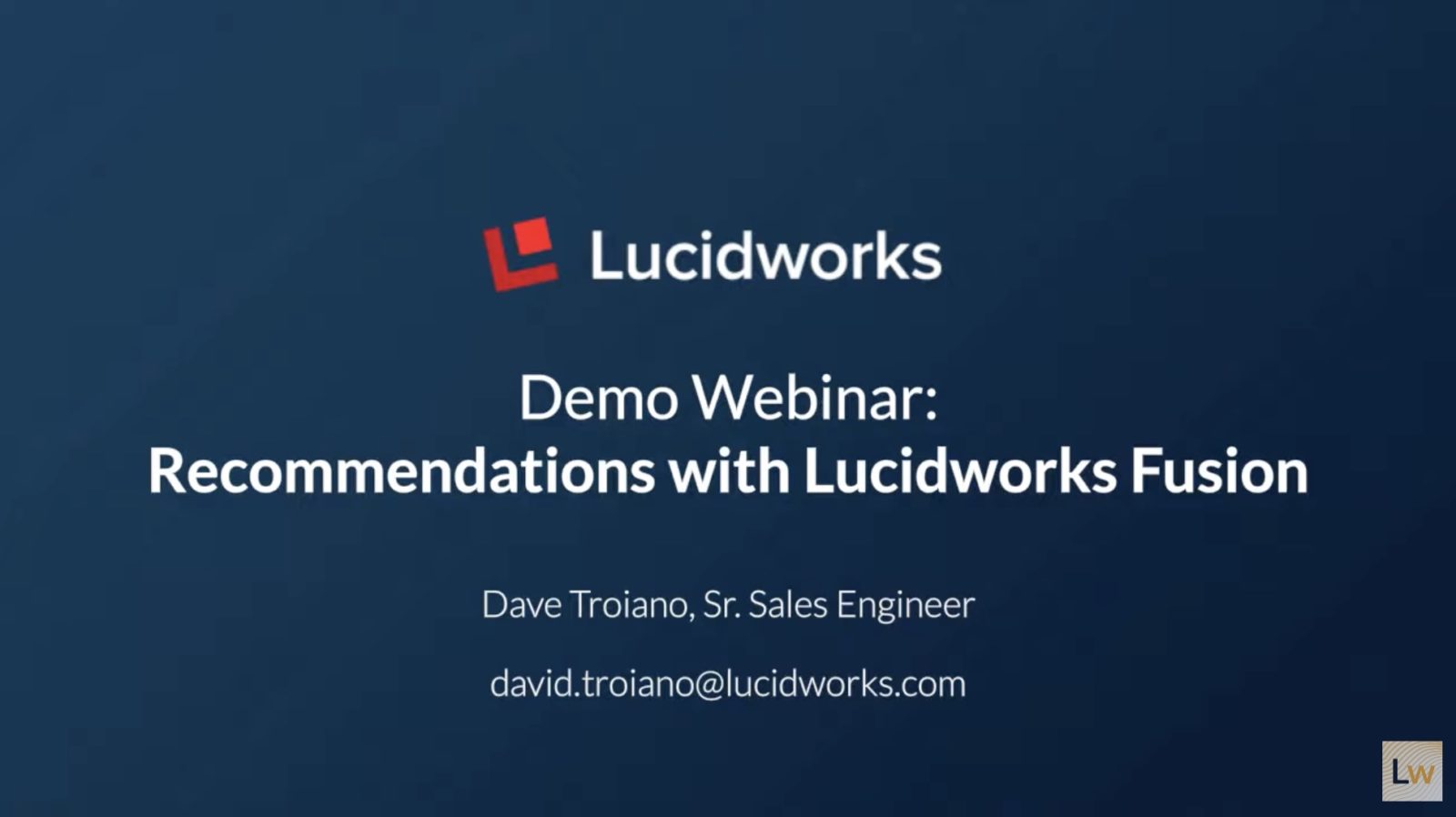 Building a Recommendations Engine in Fusion - Lucidworks